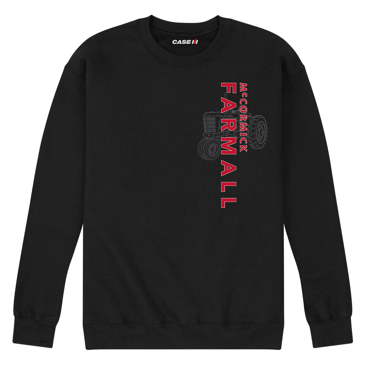 Farmall Logo Mens Crew Fleece — Air Waves Wholesale