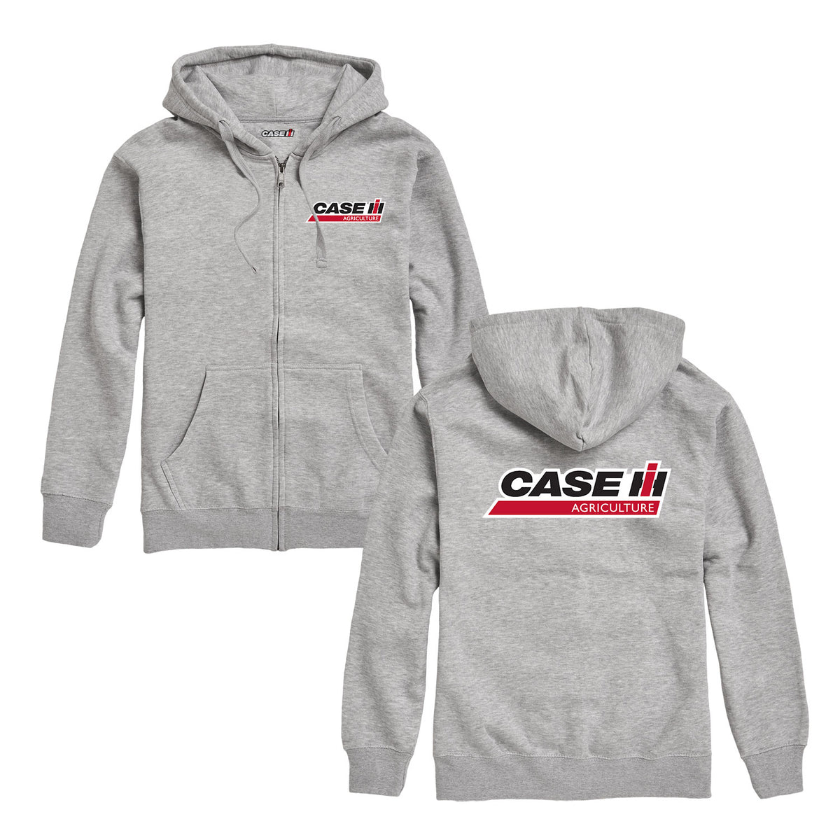 Case IH Crest Mens Zip Hoodie — Air Waves Wholesale