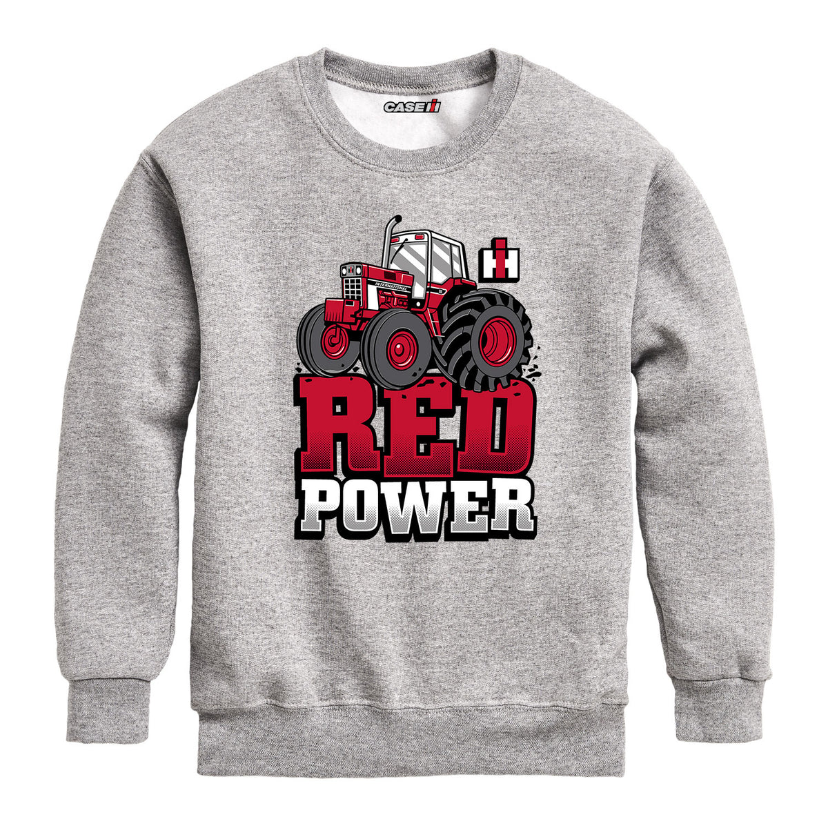 Red Power IH Kids Crew Fleece — Air Waves Wholesale