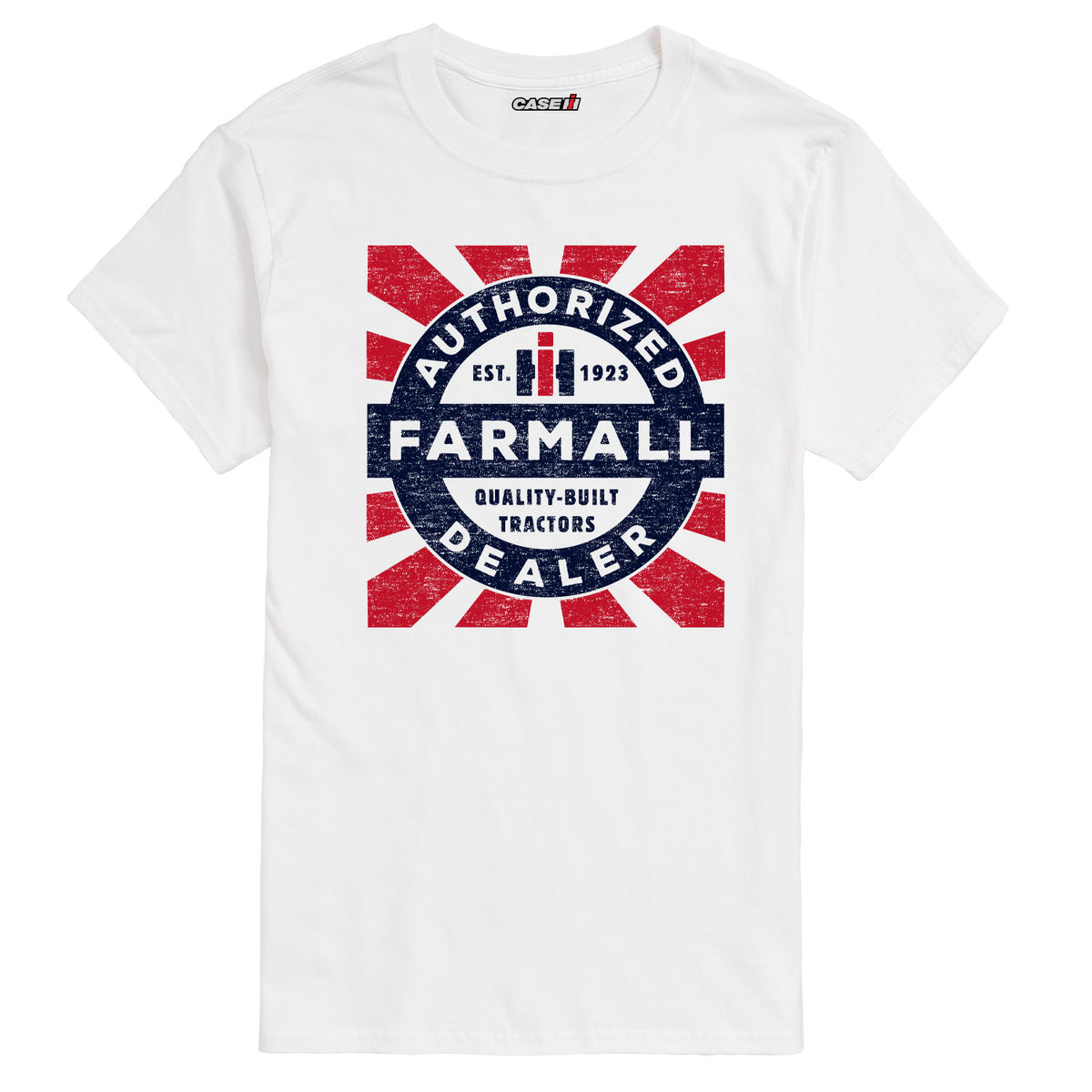 Farmall Authorized Dealer Sign Mens Short Sleeve Tee — Air Waves Wholesale
