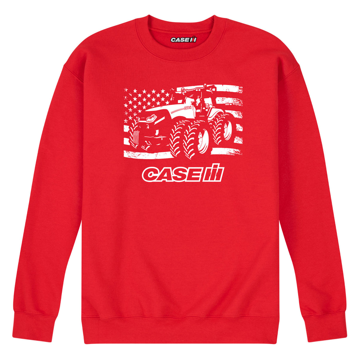 Case IH American Tractor Mens Crew Fleece — Air Waves Wholesale